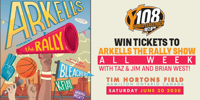 Arkells – the RALLY Tickets! | Y108