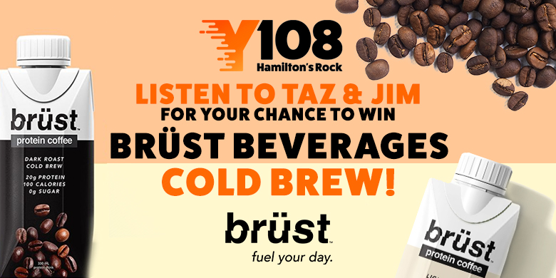 Win Brüst Beverages Cold Brew Coffee! | Y108