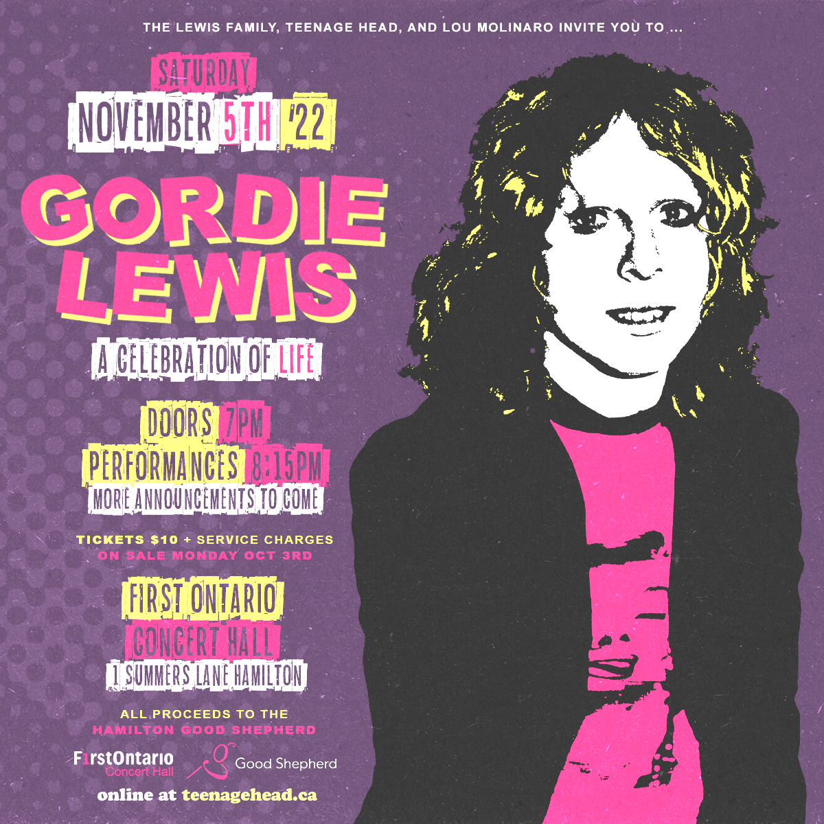 Gordie Lewis Celebration of Life | Y108